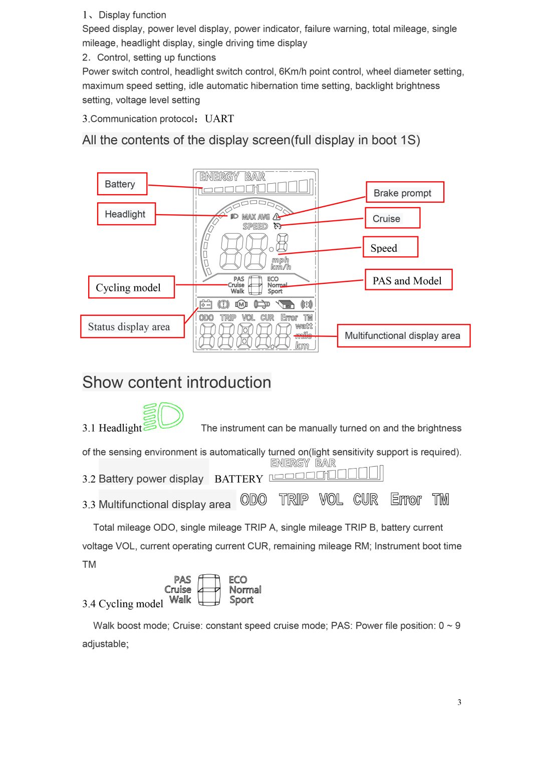 DRVETION Color LCD M6C Instruction Manual | DRVETION