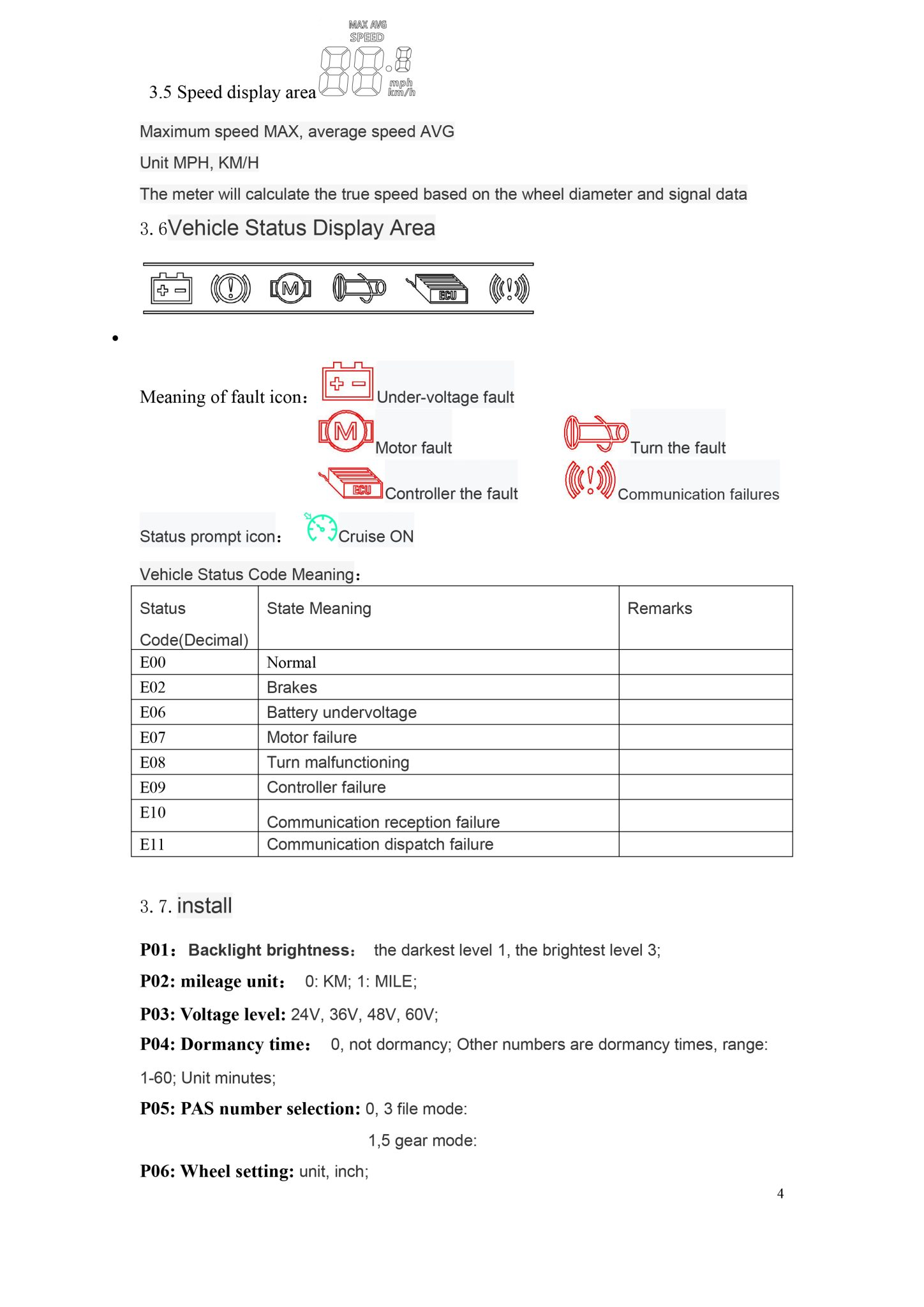 DRVETION Color LCD M6C Instruction Manual | DRVETION