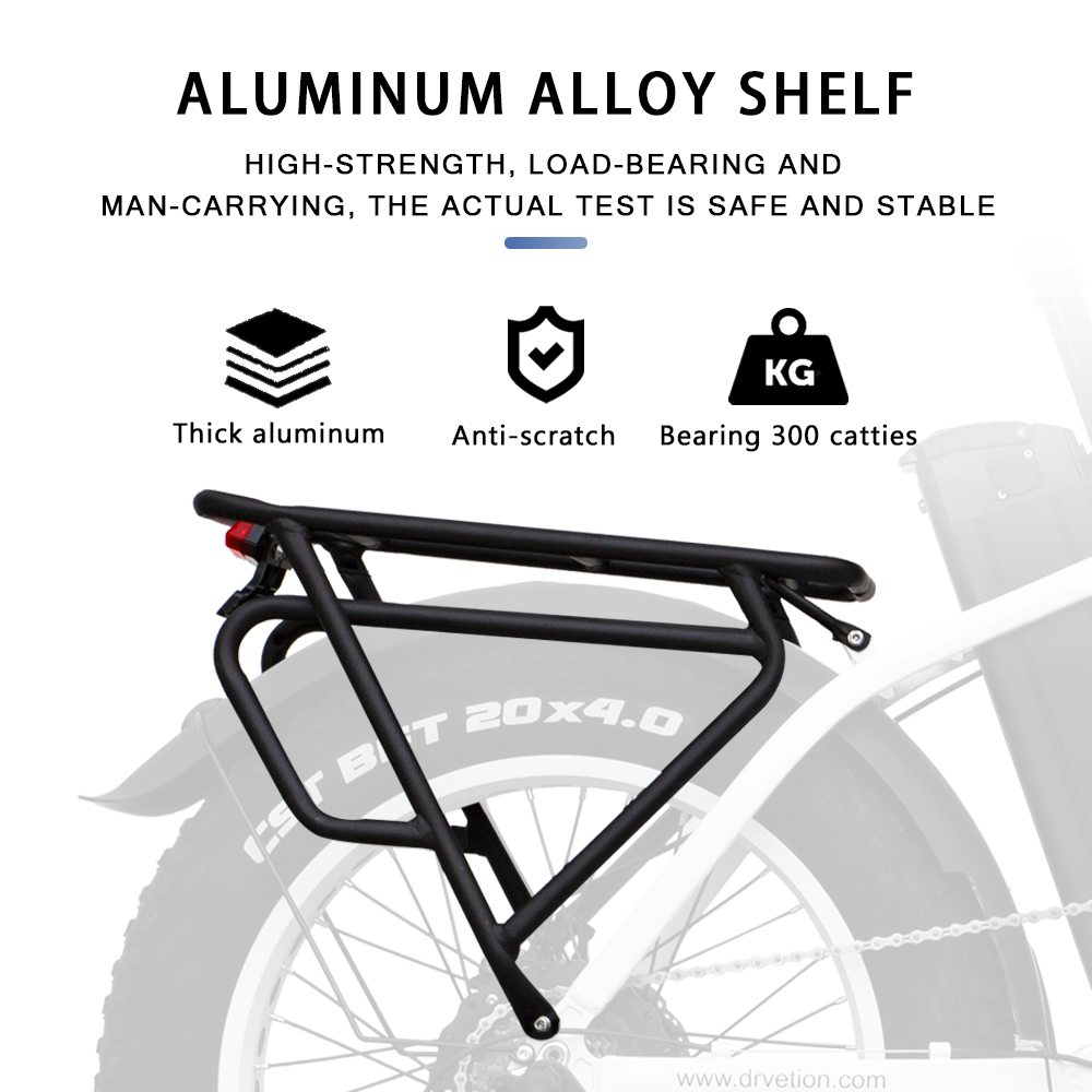 DrVetion Ct20 Eletric Fat Bike 10AH/15AH 48V 750W Up To 45km/h | DRVETION